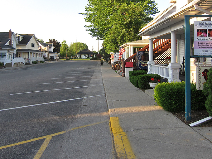 Shipshewana's quiet streets invite you to slow down and breathe deep in authentic Amish country.