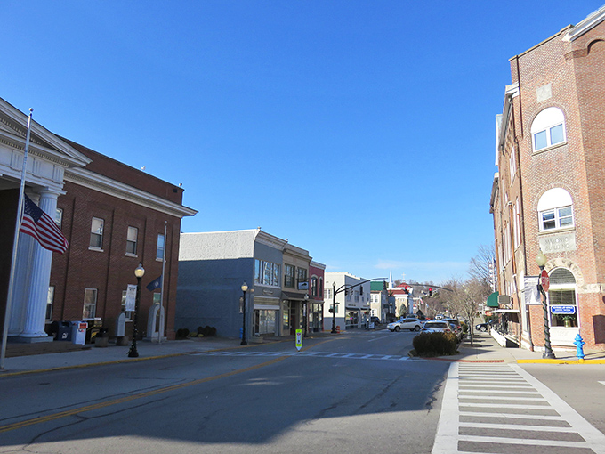 Somerset's downtown streets whisper stories of simpler times when neighbors knew each other's names.