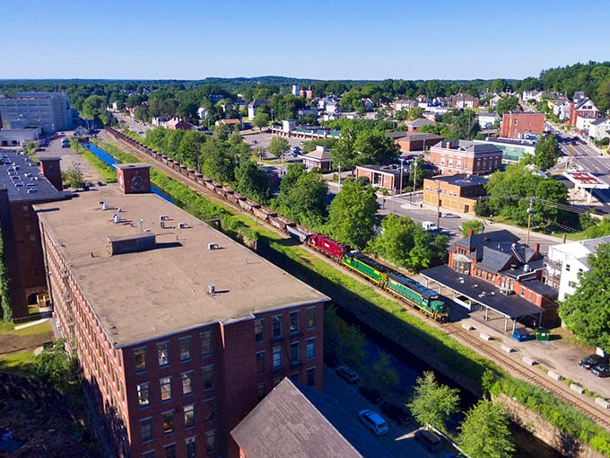 Somersworth's mill town charm spreads out like a perfectly planned neighborhood potluck dinner.