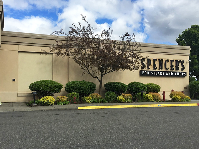 Sometimes the best steakhouses hide behind the most unassuming facades - Spencer's proves that point beautifully.