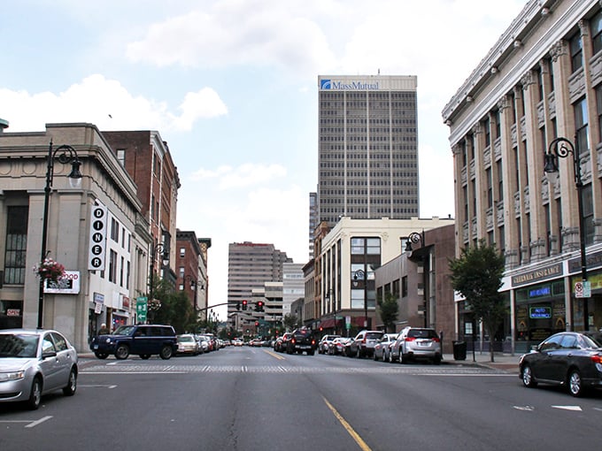 Springfield's downtown streets buzz with the kind of energy that makes your wallet smile too.