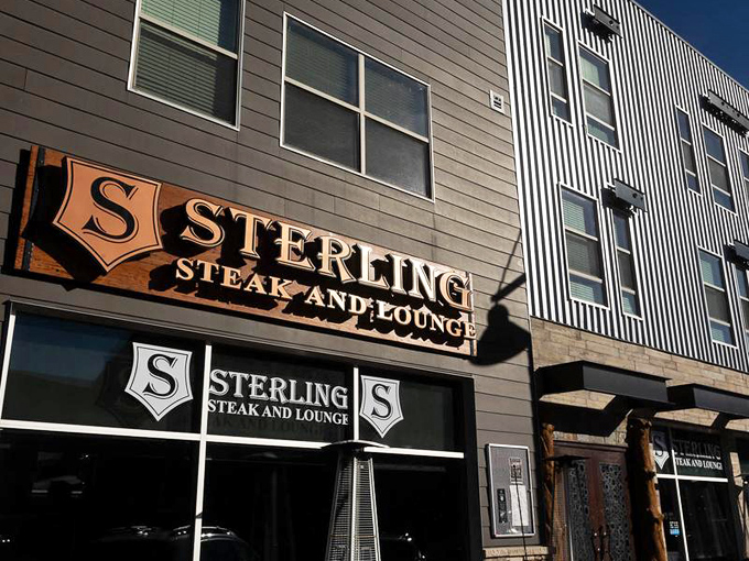 That dapper gentleman logo knows exactly what awaits inside &ndash; steaks worthy of his sophisticated approval.