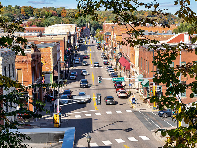 Main Street magic unfolds where every storefront whispers tales of simpler times and genuine hospitality.