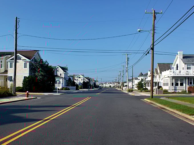 Stone Harbor's quiet streets whisper "slow down" - where Victorian charm meets coastal calm perfectly.