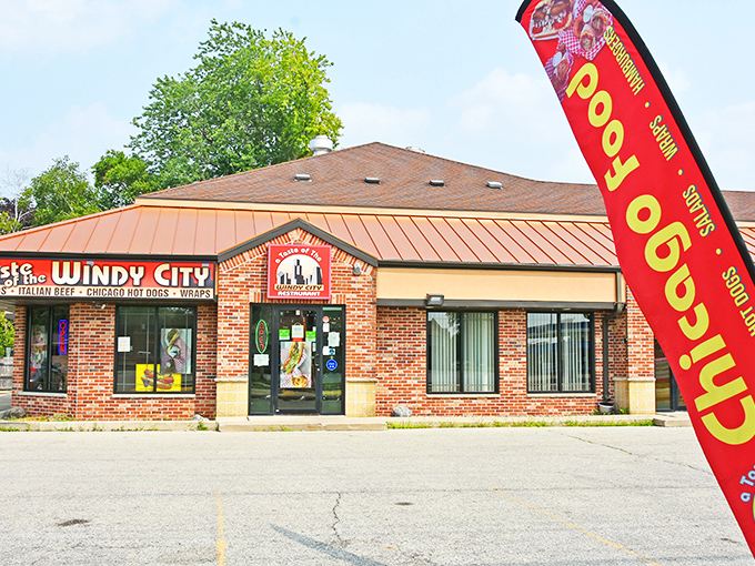 The Windy City comes to Appleton! This brick-faced hot dog haven promises Chicago authenticity without the toll road fees.
