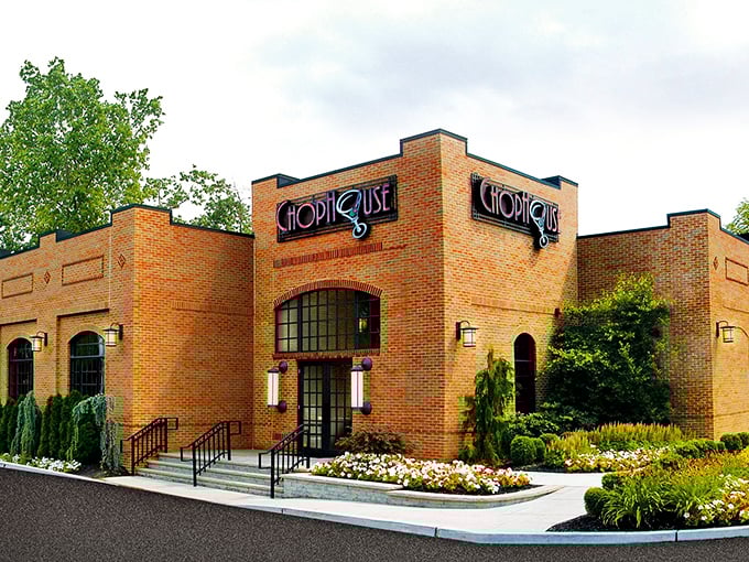 The ChopHouse's brick exterior promises what lies within – a temple to perfectly cooked beef without the fuss.