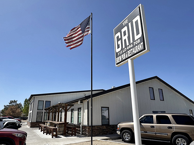 That classic sign and simple building hide some of Fallon's best-kept steak secrets inside.