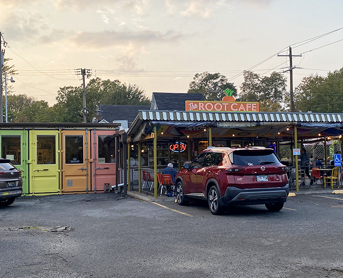 Those colorful doors aren't just Instagram bait &ndash; they're portals to breakfast bliss that'll make your taste buds dance.