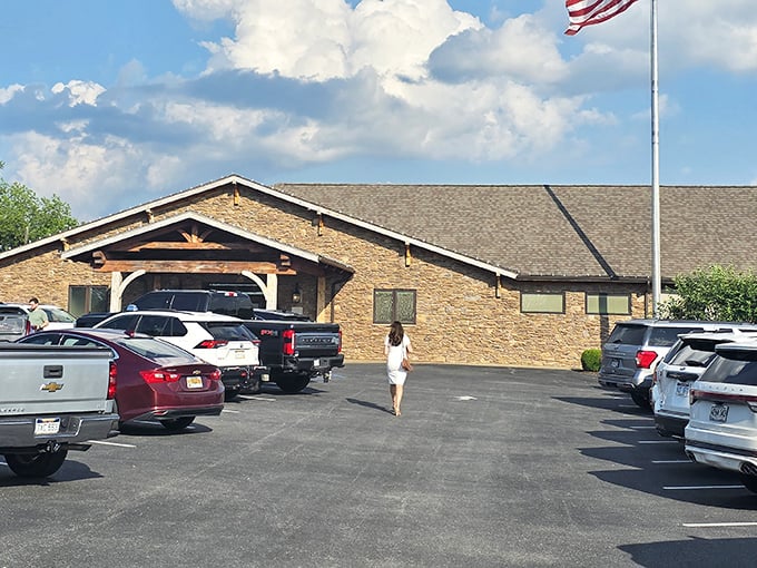 That full parking lot tells you everything you need to know. When locals line up for steak, you know you've found the real deal.