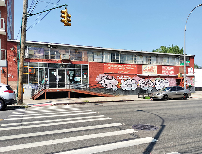 Look past the street art and brick facade - this unassuming Queens warehouse holds treasures galore.