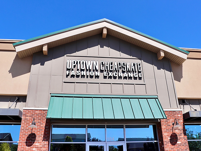 Look at that pristine storefront - this isn't your typical dusty thrift shop experience!