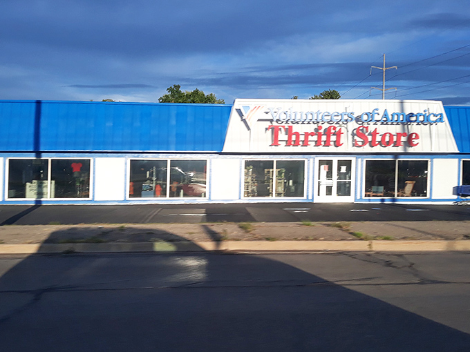 The blue facade of Volunteers of America might look unassuming, but inside it's like Mary Poppins' magical bag&mdash;seemingly endless treasures await!