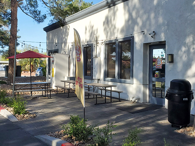 Wild Fig BBQ's unassuming exterior hides a world of smoky treasures. Like finding a Picasso at a yard sale!