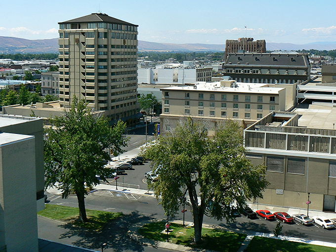 Downtown Yakima stretches out like a budget-friendly buffet, where your wallet stays as full as your stomach.