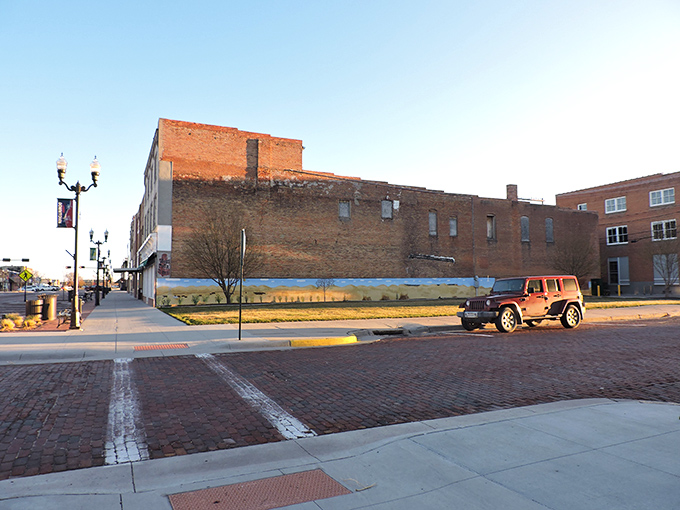 Classic brick buildings in Alliance tell stories of simpler times when neighbors knew each other's names.