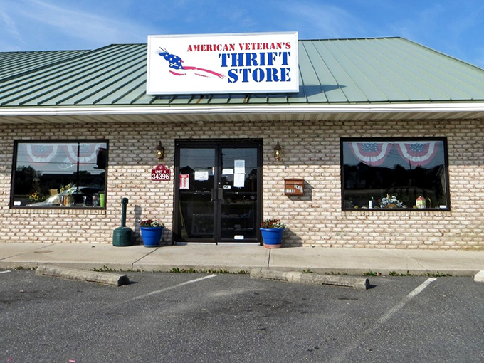 Same great cause, different angle - where bargain hunting meets giving back to those who served our country proudly.