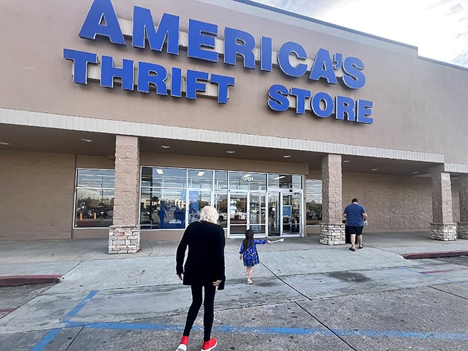 America's Thrift Store stands proud like a beacon for bargain hunters seeking their next great discovery adventure.