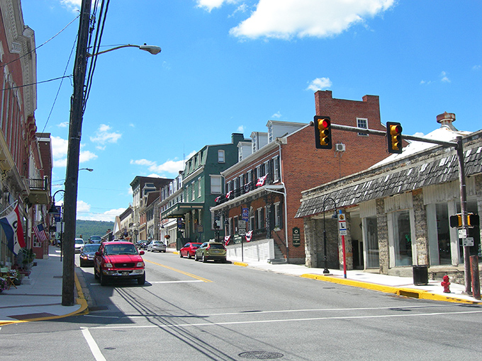 Historic storefronts and classic architecture make Bedford's downtown feel like stepping into a Norman Rockwell painting.