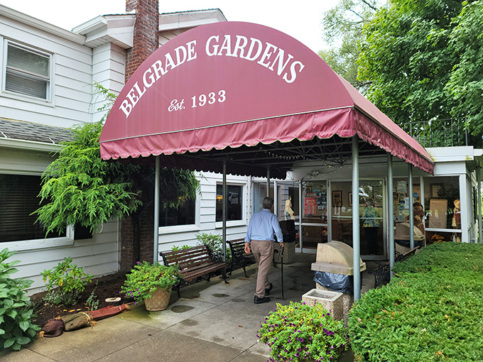 That red awning has been beckoning fried chicken lovers like a beacon since the Eisenhower administration.