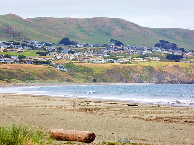 Where rolling hills meet the Pacific in perfect harmony. Mother Nature showing off again!