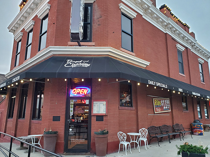 When the neon "OPEN" sign glows at Boyd & Charlie's, you know something delicious is happening inside those brick walls.