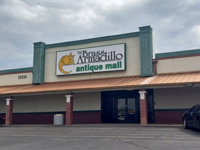 Step inside this antique wonderland where every aisle holds more surprises than a game show from the seventies.