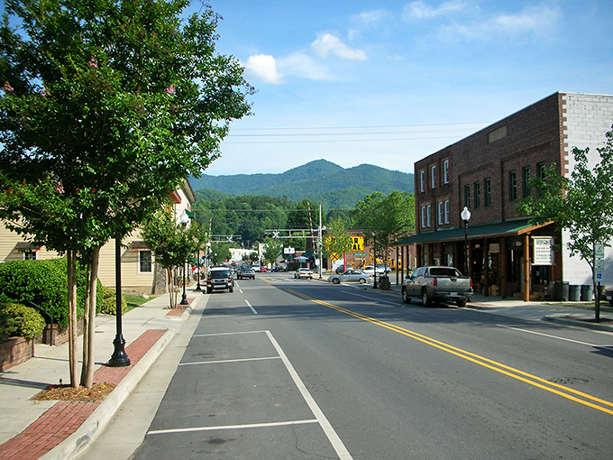Downtown Bryson City proves that the best neighborhoods still have actual neighbors who wave.