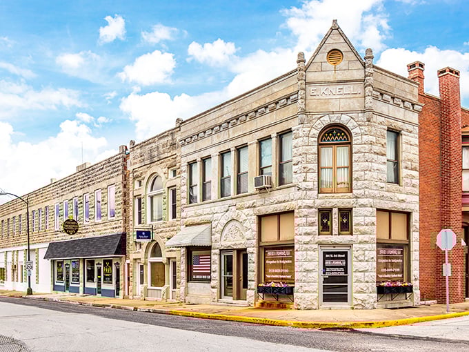 Stone facades and brick beauties create a downtown that's aged like fine wine, not milk.