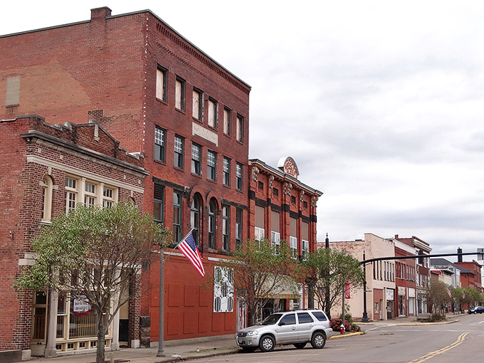 These historic storefronts have weathered decades while maintaining their small-town charm and welcoming spirit.