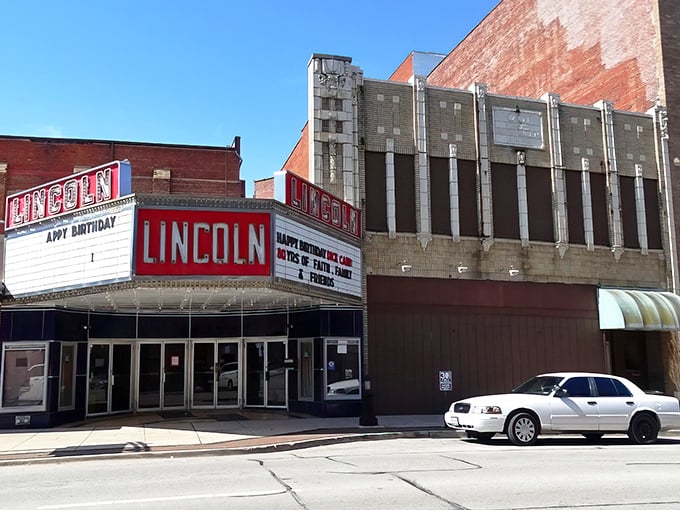 Lights, camera, affordability! The Lincoln Theatre's vintage marquee whispers of popcorn-scented nostalgia and Tuesday senior discounts that'll make your wallet smile.