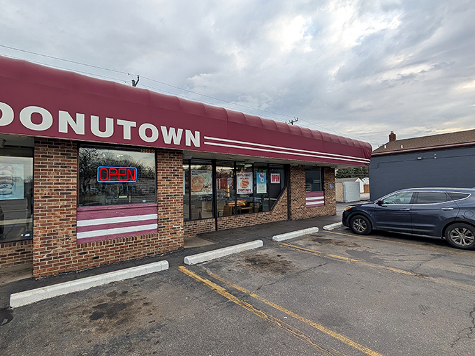 Simple brick exterior, extraordinary donuts inside &ndash; Donutown proves the best things come in unassuming packages.