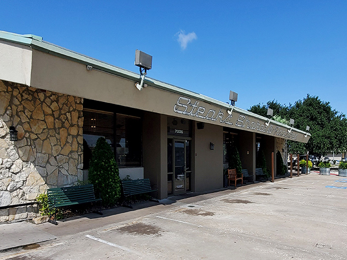 Classic diner architecture with that unmistakable red glow - breakfast paradise found on the interstate.