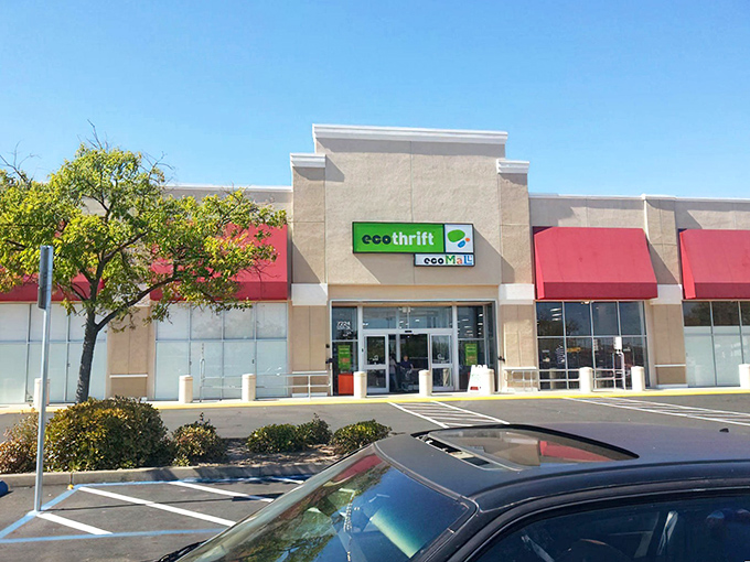 Modern thrift shopping meets suburban convenience - this Sacramento gem sits ready for your next bargain hunting adventure.