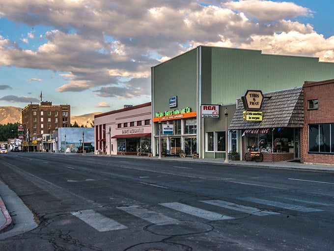 Ely's historic main street looks like a movie set where the extras actually live and shop daily.