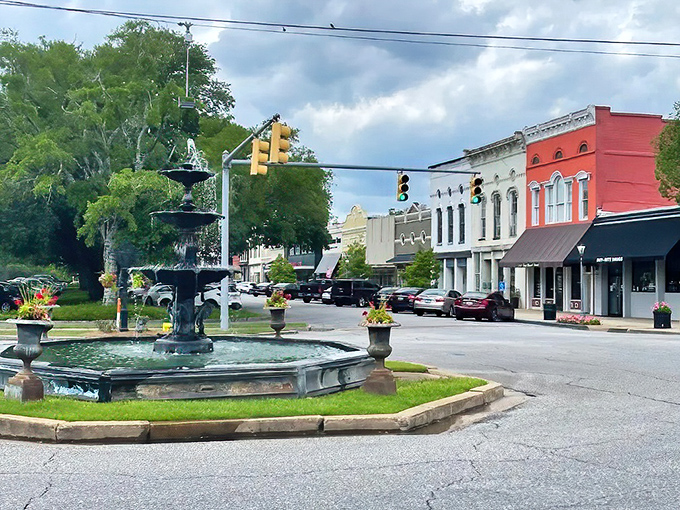 Downtown charm flows like sweet tea on a summer day, inviting you to linger and savor every moment.