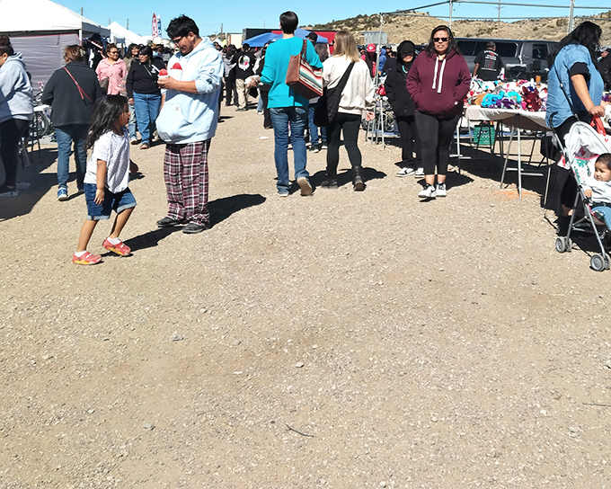 Weekend warriors gather where bargains bloom brighter than New Mexico's famous sunflowers in spring.