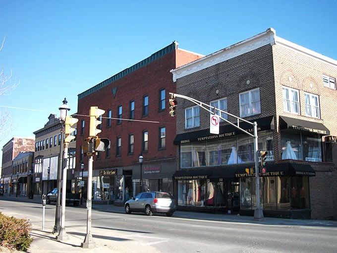 Downtown Gardner's charming storefronts invite window shopping without wallet anxiety &ndash; a rare find in Massachusetts!