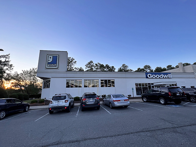 This Glen Allen Goodwill proves size matters when hunting for bargains that'll make your neighbors wonderfully jealous.