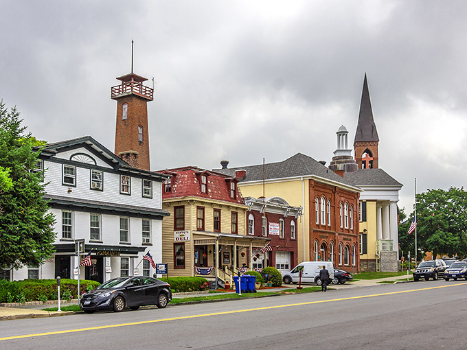 Historic courthouse stands sentinel over Goshen's heart, watching generations of families call this place home.