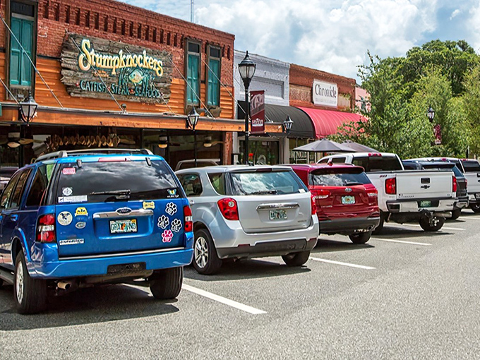 Main Street America lives on in Inverness, where parking is free and the pace is perfectly unhurried.