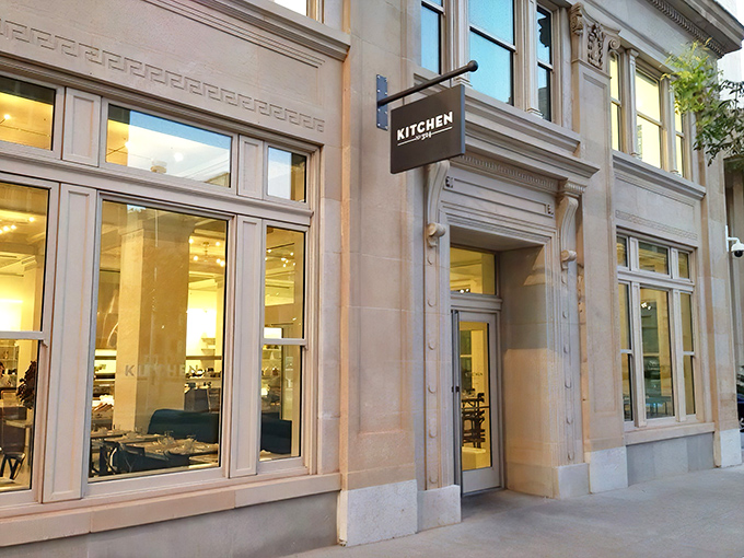 Step inside Kitchen No. 324 where historic architecture meets modern breakfast magic in downtown OKC.