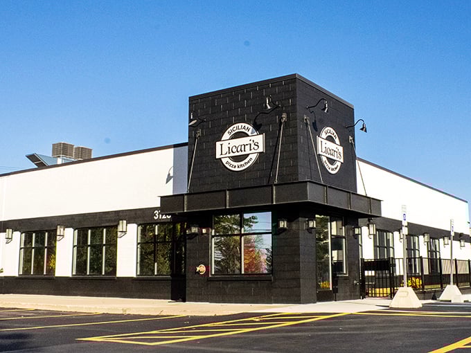 Modern on the outside, old-world Italian on the inside &ndash; Licari's corner spot promises pizza perfection.