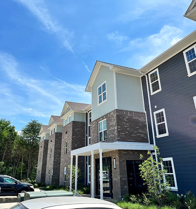 Clean lines and thoughtful design prove affordable senior living can look this good in Kentucky's countryside.