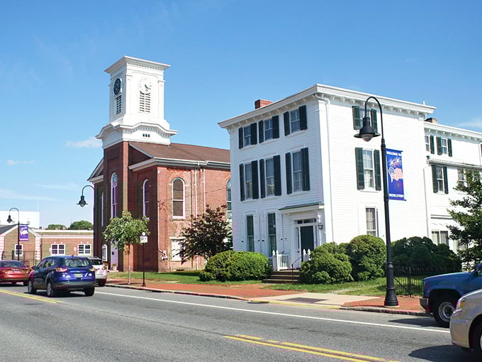 Historic buildings and modern conveniences blend perfectly in this budget-friendly Delaware gem.