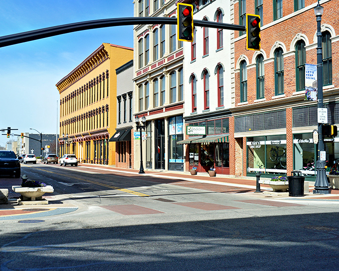 These charming storefronts in Muncie prove that small-town shopping beats the mall every single time, hands down.