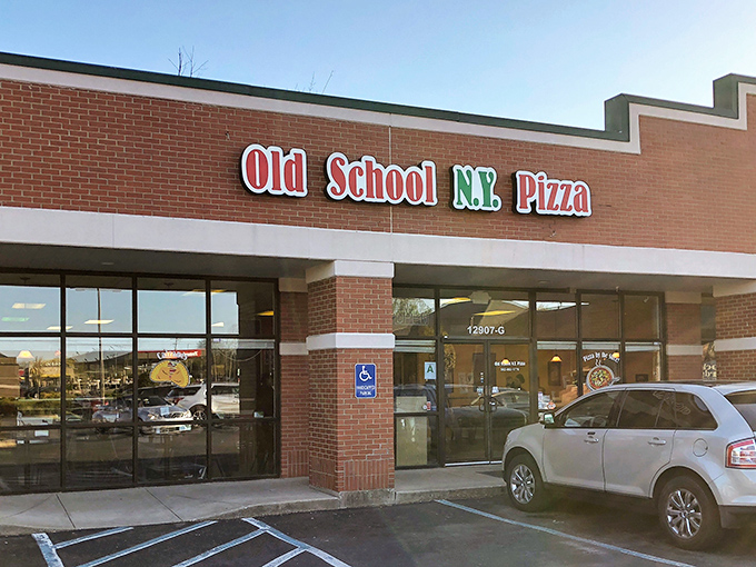 A slice of New York nostalgia tucked into a Kentucky strip mall &ndash; sometimes the best pizza hides in plain sight.