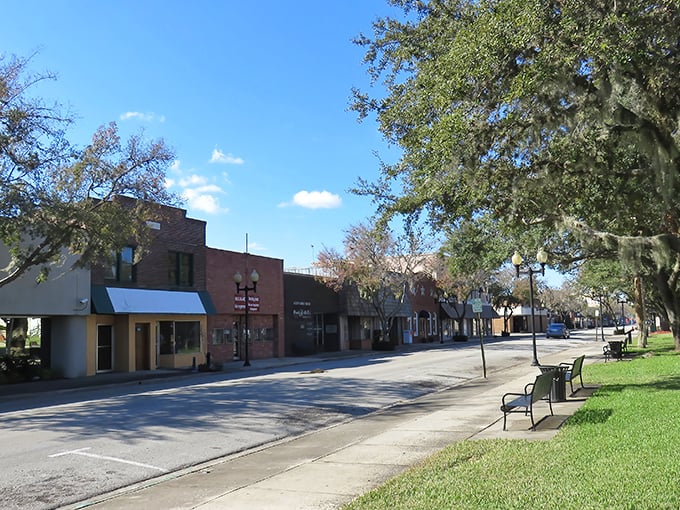 Tree-lined streets and charming storefronts make Palatka feel like a Norman Rockwell painting come to life in the Florida sun.