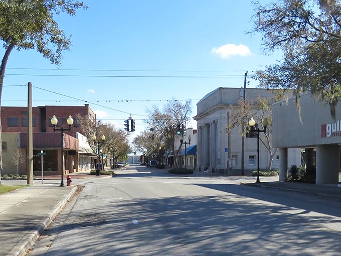Palatka's historic downtown feels frozen in time. These brick buildings have witnessed generations of Floridians strolling these sidewalks.