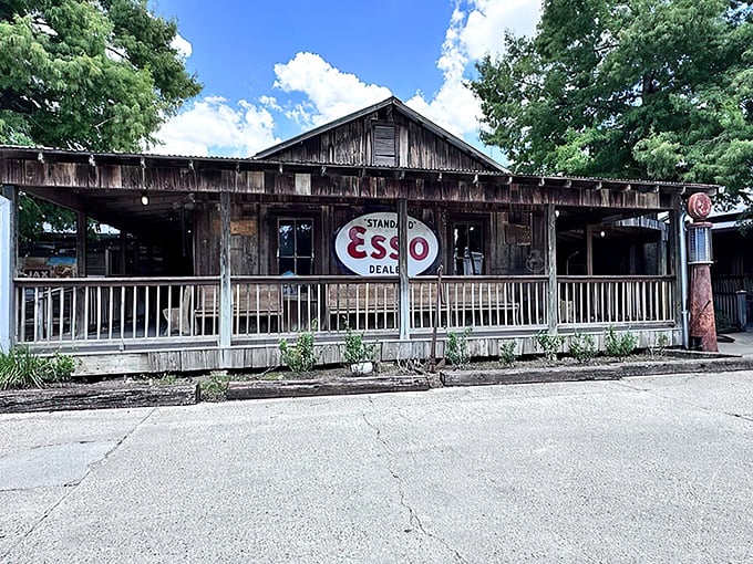 That rustic charm isn't just for show - it's where authentic Louisiana flavors come to life.