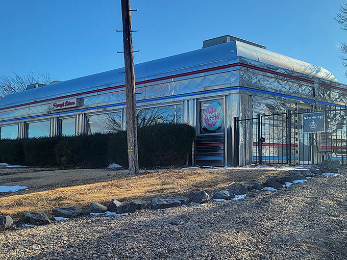 Classic chrome and curves make this roadside gem shine brighter than a desert sunrise. 